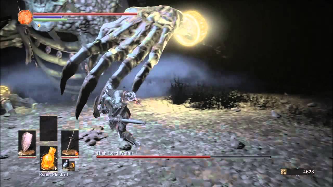 Dark Souls III - High King Wolnir Boss Fight - YouTube
