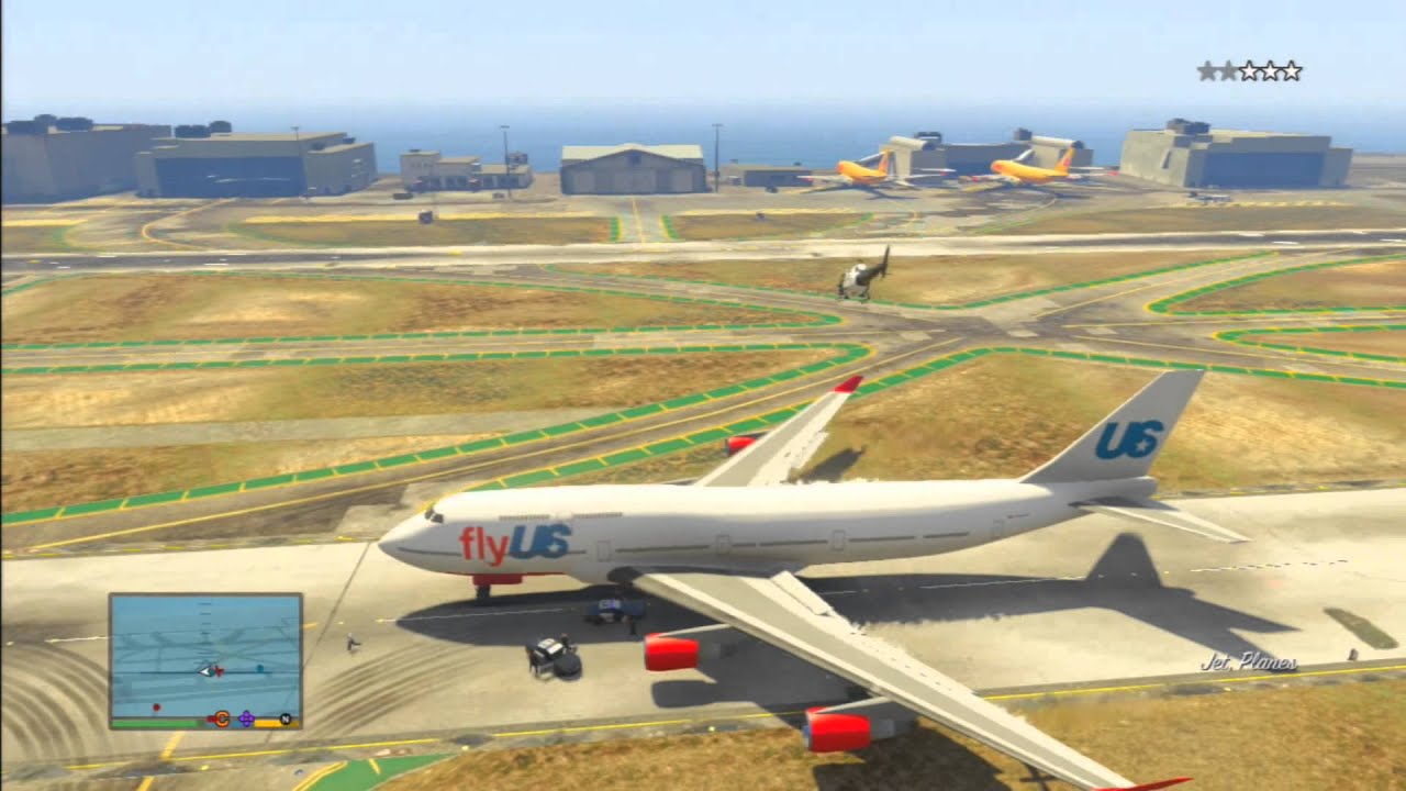 Jumbo Jet On Gta