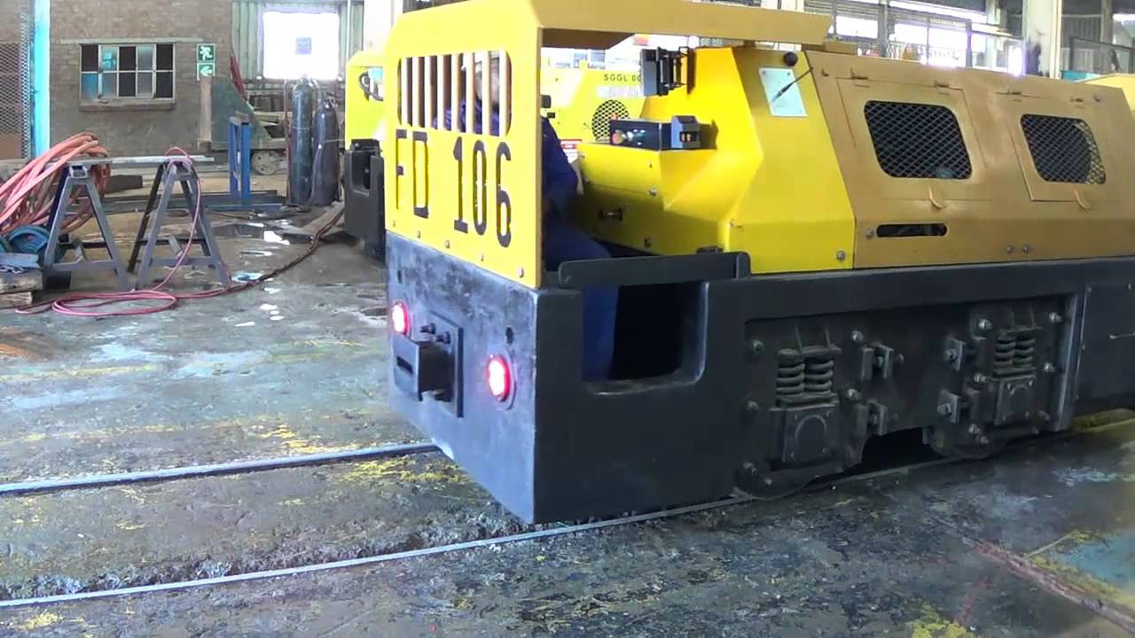 First Front Driven Remote Controlled Underground Diesel Locomotive ...