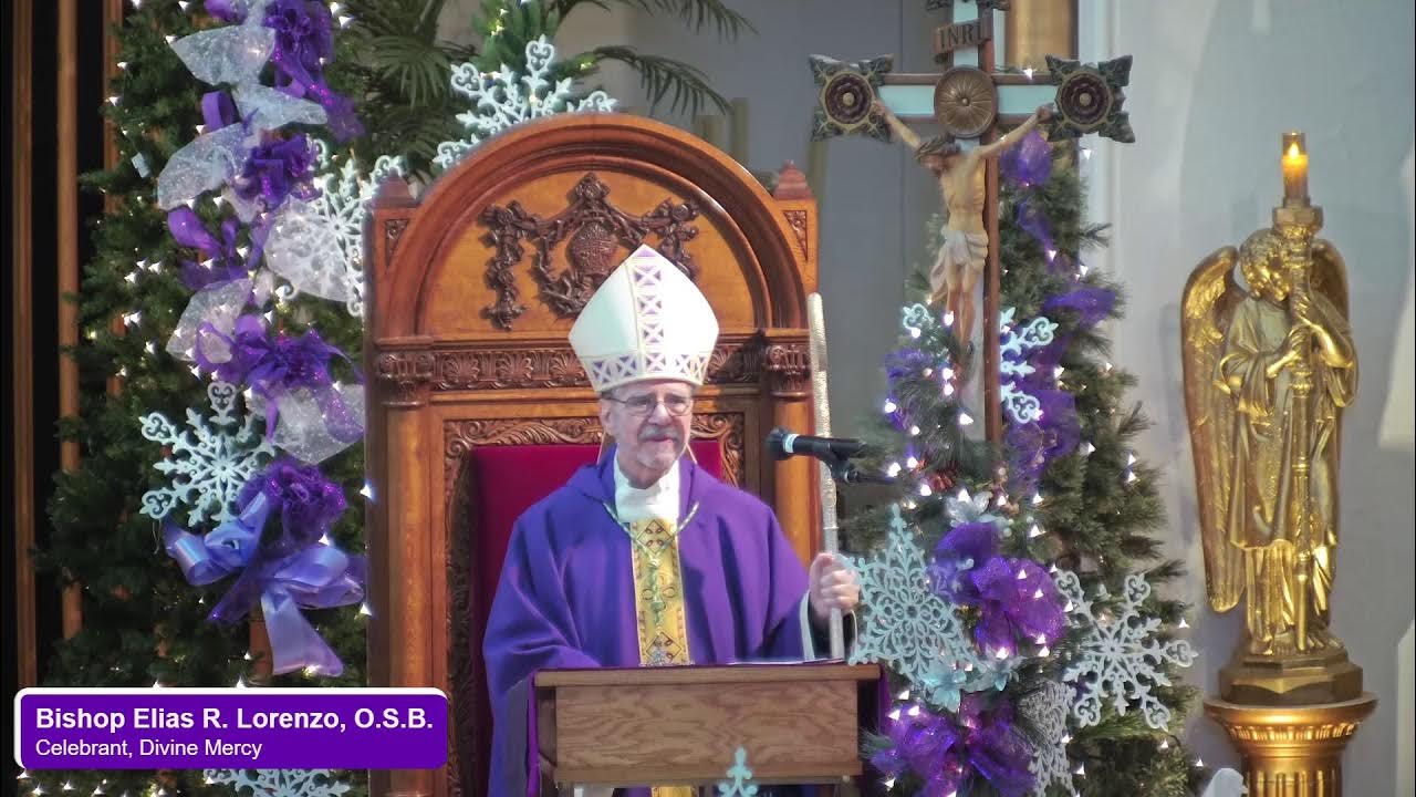 2nd Sunday of Advent, 12/08/2024, Divine Mercy Parish, Rahway NJ - YouTube
