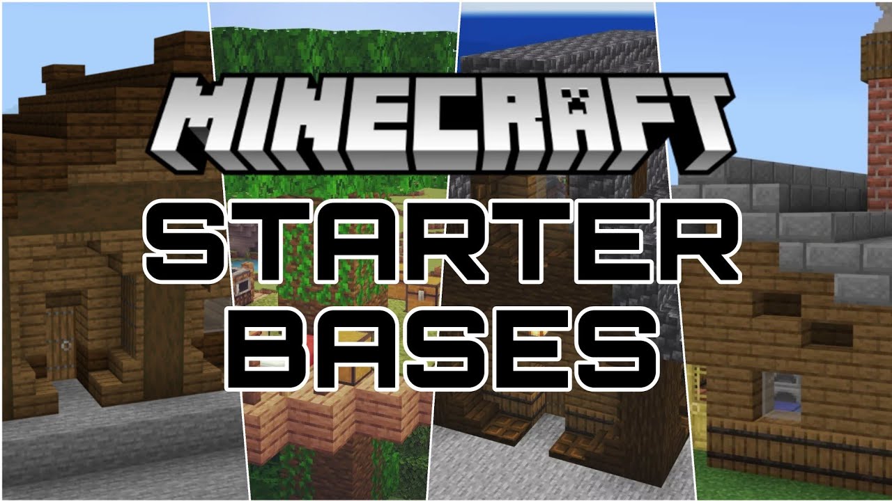 The BEST Minecraft Starter Bases! - YouTube