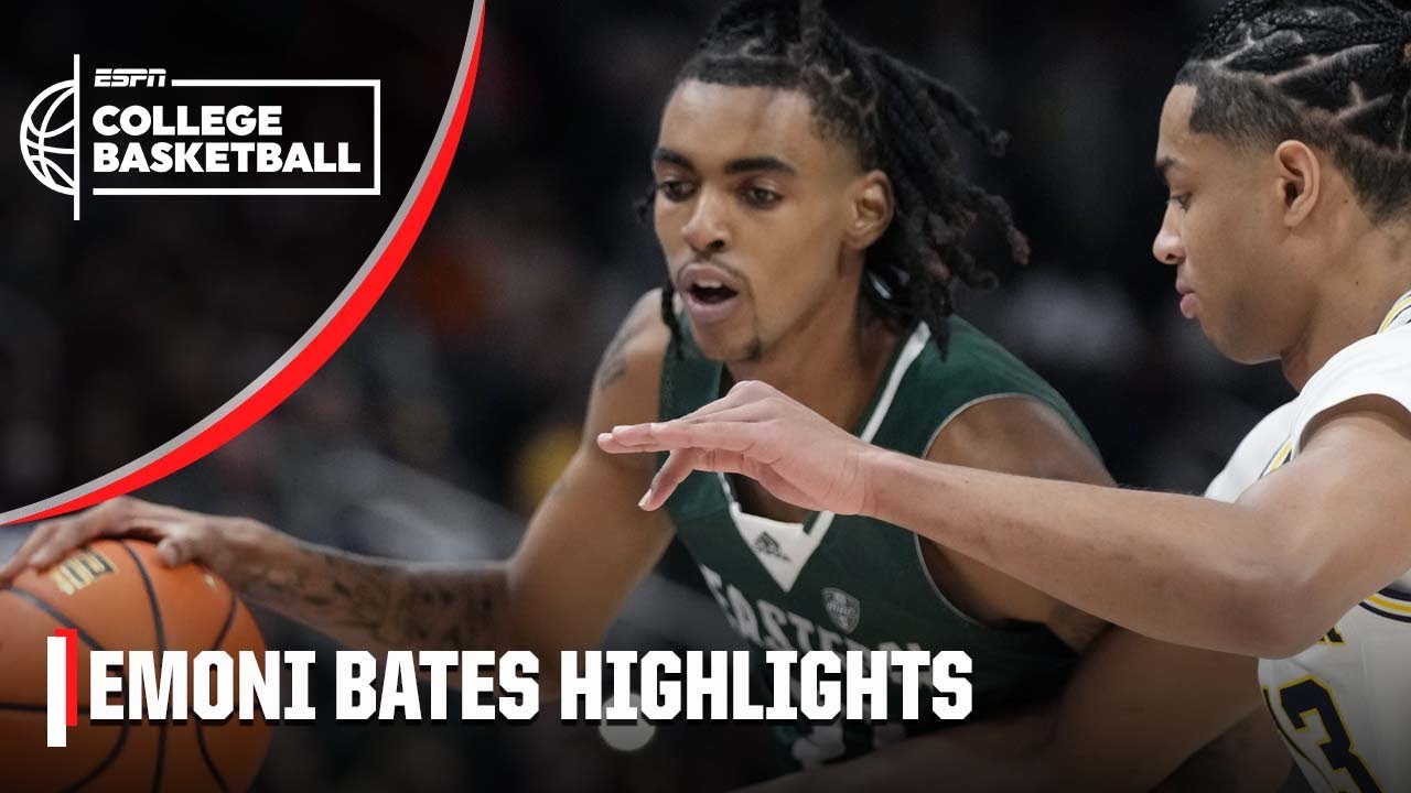 Emoni Bates scores 30 PTS in Eastern Michigan debut vs. Michigan | ESPN ...