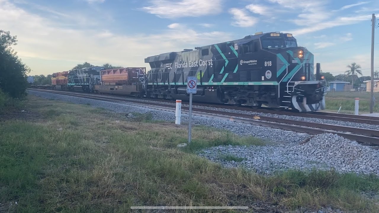 FEC TRAIN 202 @ 7:10am 7-26-24 - YouTube