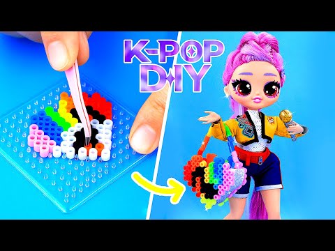 K-Pop Singer Makeover! 8 DIY Crafts for Dolls Inspired by Huntrix Style