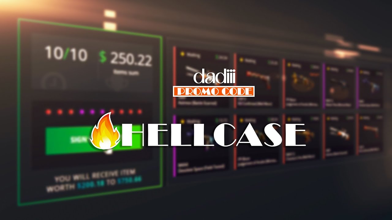 BEST HELLCASE PROMO CODE 2023 💰 Bonus Codes 50% - YouTube