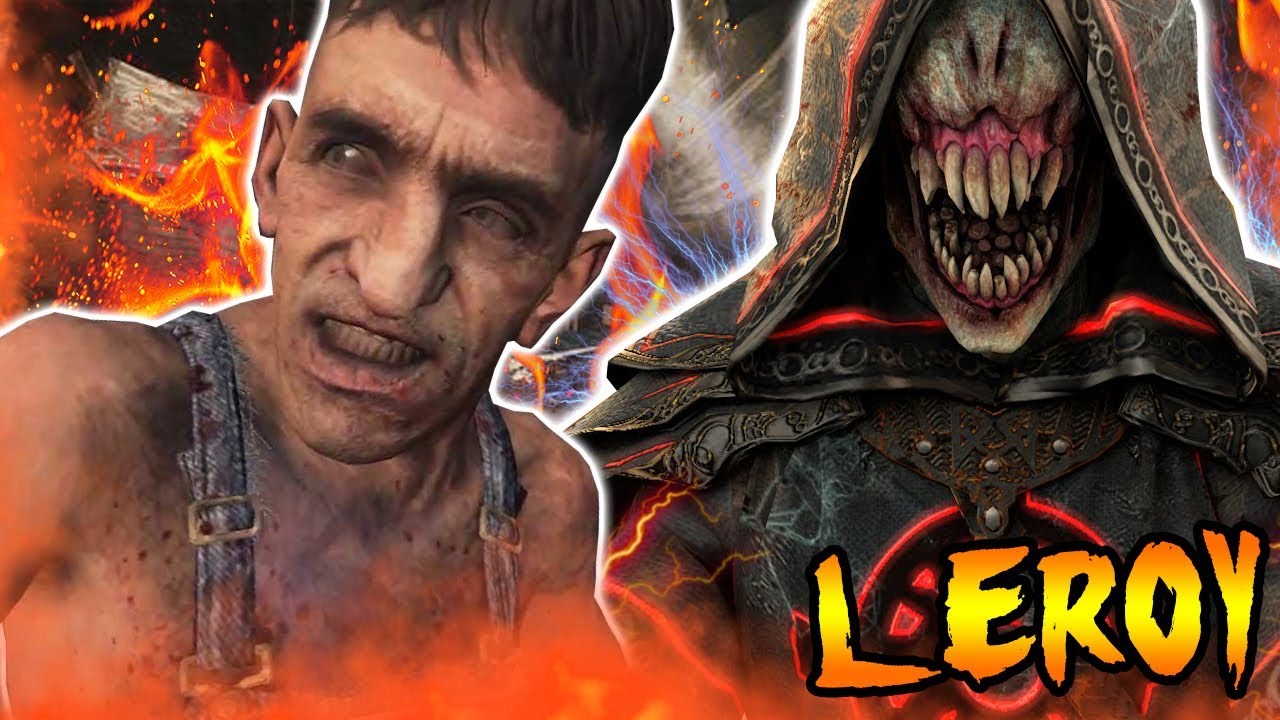 WHY DON'T THE ZOMBIES KILL LEROY! Is ARTHUR a Zombie? Black Ops Zombies ...