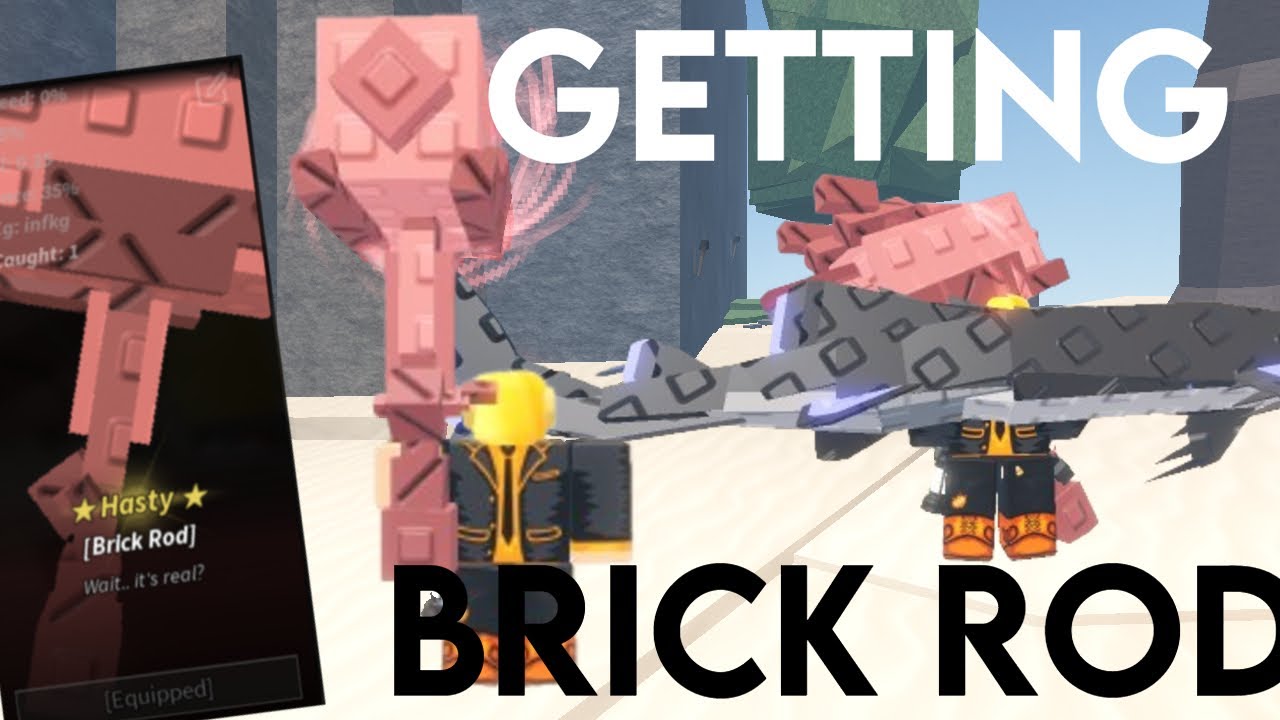 Getting The BRICK ROD in Fisch - YouTube