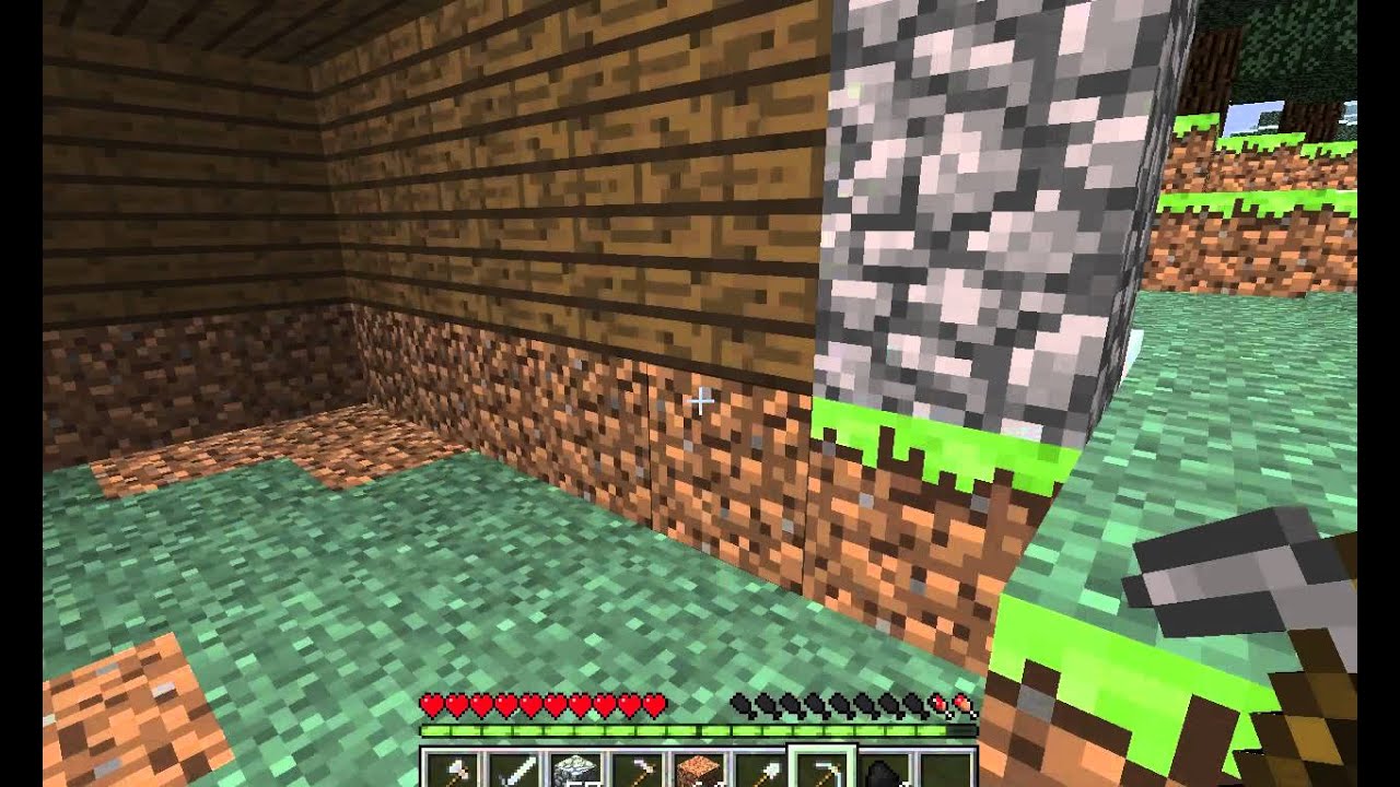 Minecraft part 5 2nd house - YouTube