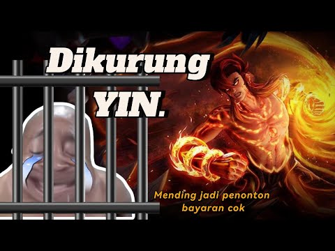 DI KURUNG YIN DAN KAWAN KAWAN.. PASCOL PINGIN JADI PENONTON BAYARAN #games #mobilelegends #lucu