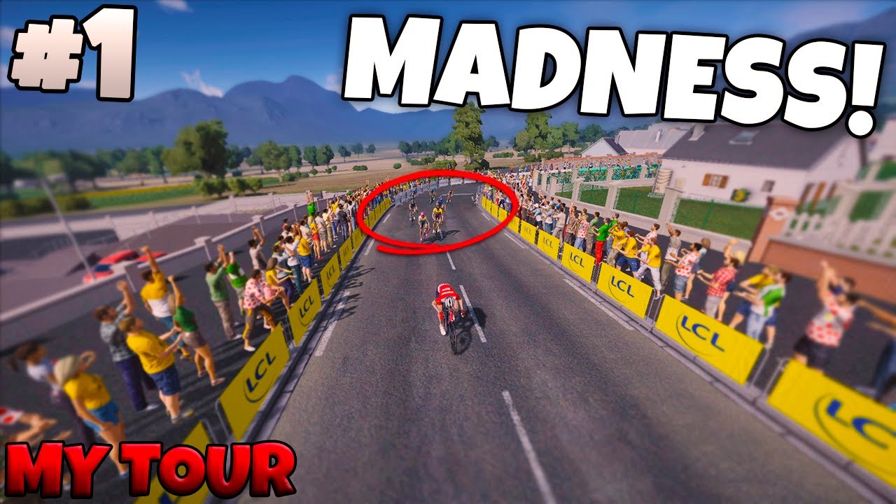 MOUNTAIN MADNESS!!! - My Tour #1: Tour De France 2023 Game PS4/PS5 (TDF ...