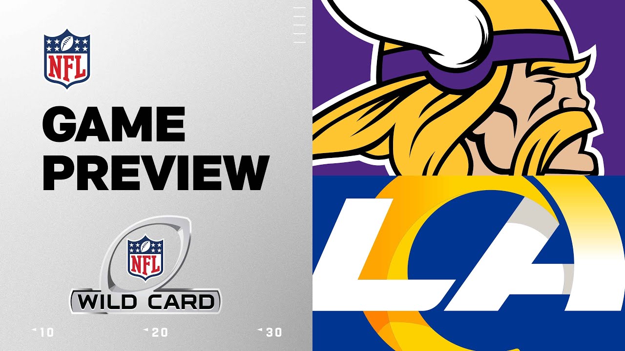 Minnesota Vikings vs. Los Angeles Rams | 2024 Wild Card Preview - YouTube