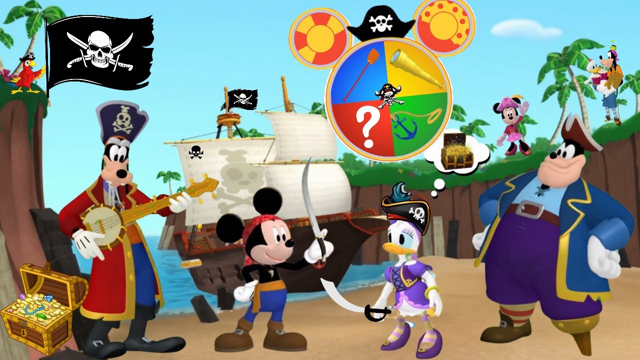 Mickey mouse clubhouse | Mickey Mouse Go On Pirate Ship | Oh toodles ...