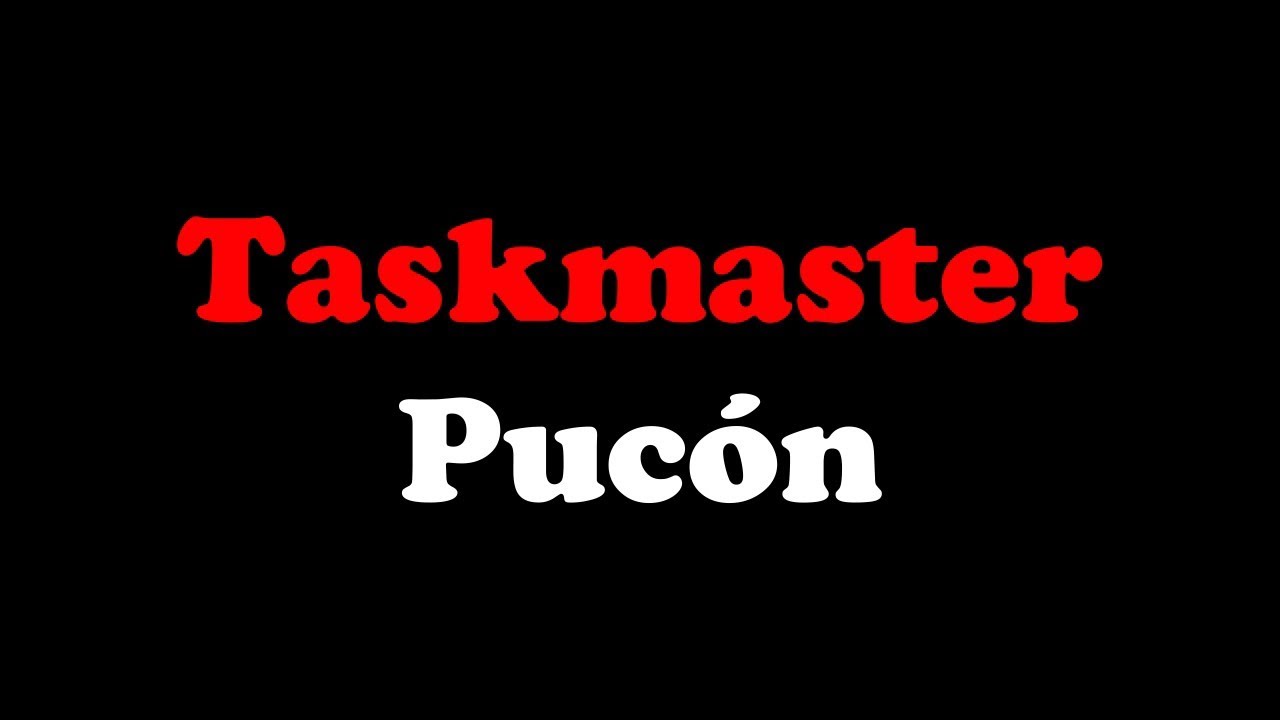 Taskmaster Pucon: Intro - YouTube
