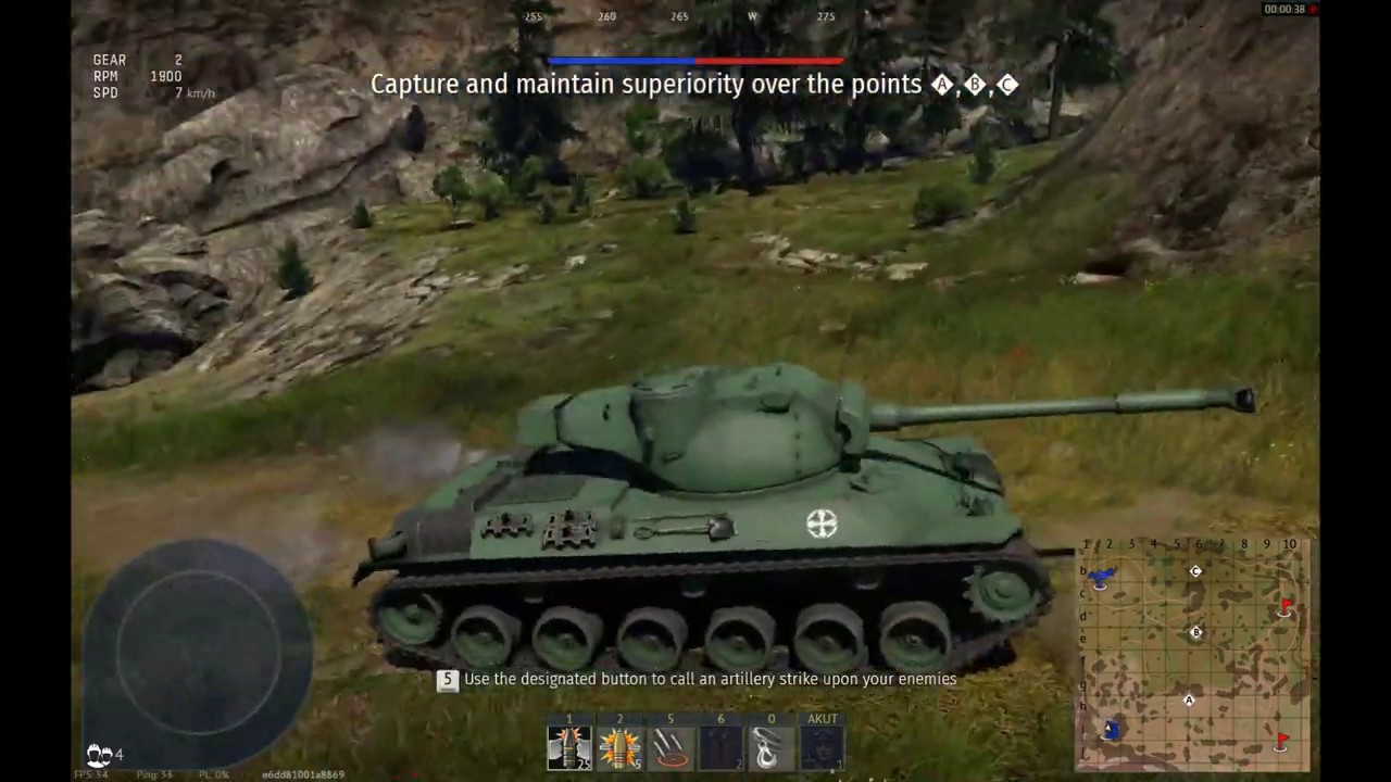 Pure sniper-tank ST-A2 - YouTube