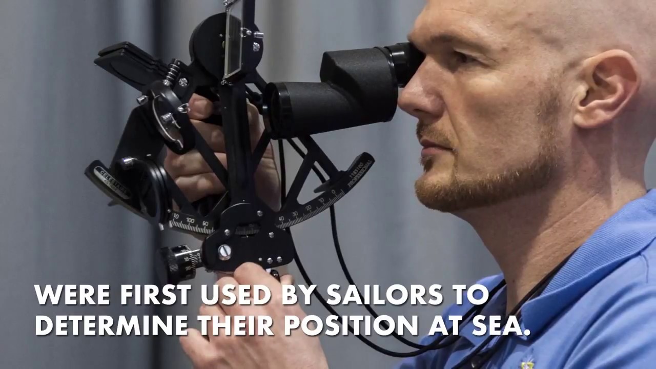 Old-fashioned Sextants to be used by NASA Astronauts - YouTube