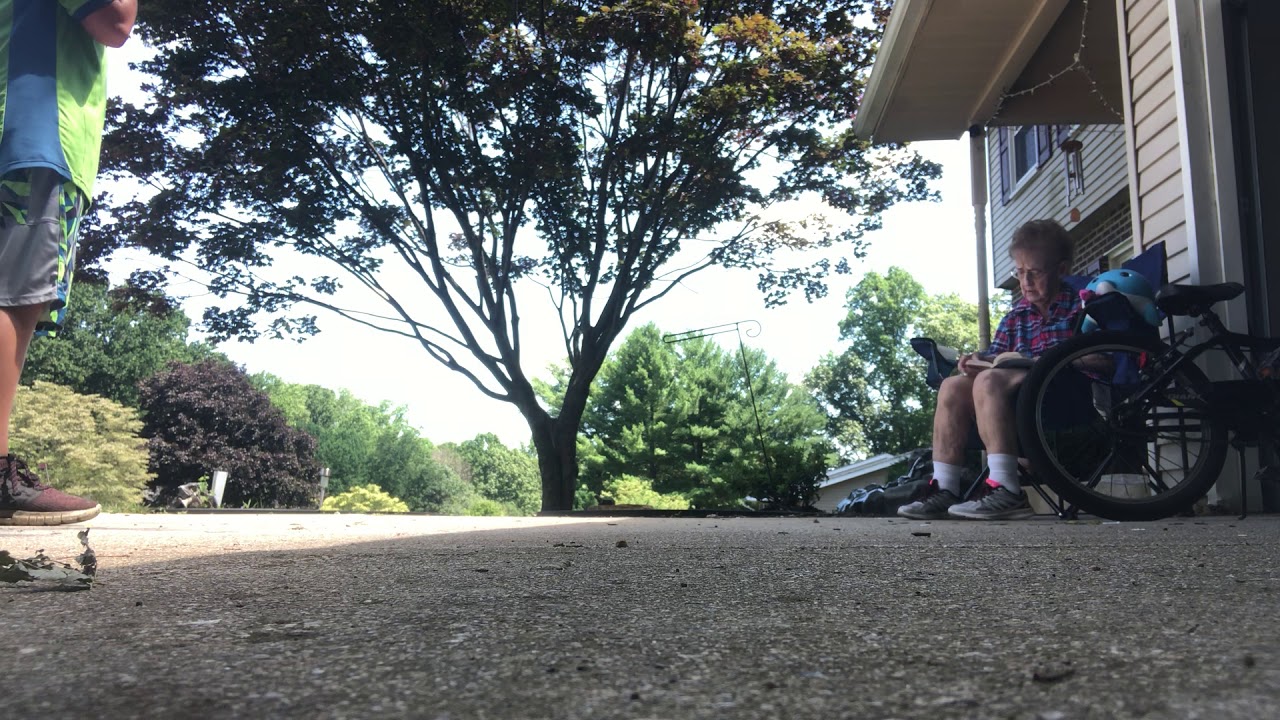 Bird poop prank on grandmother - YouTube