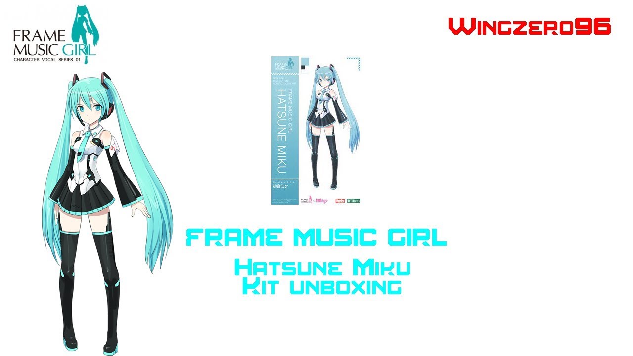 Frame arms Hatsune Miku unboxing - YouTube