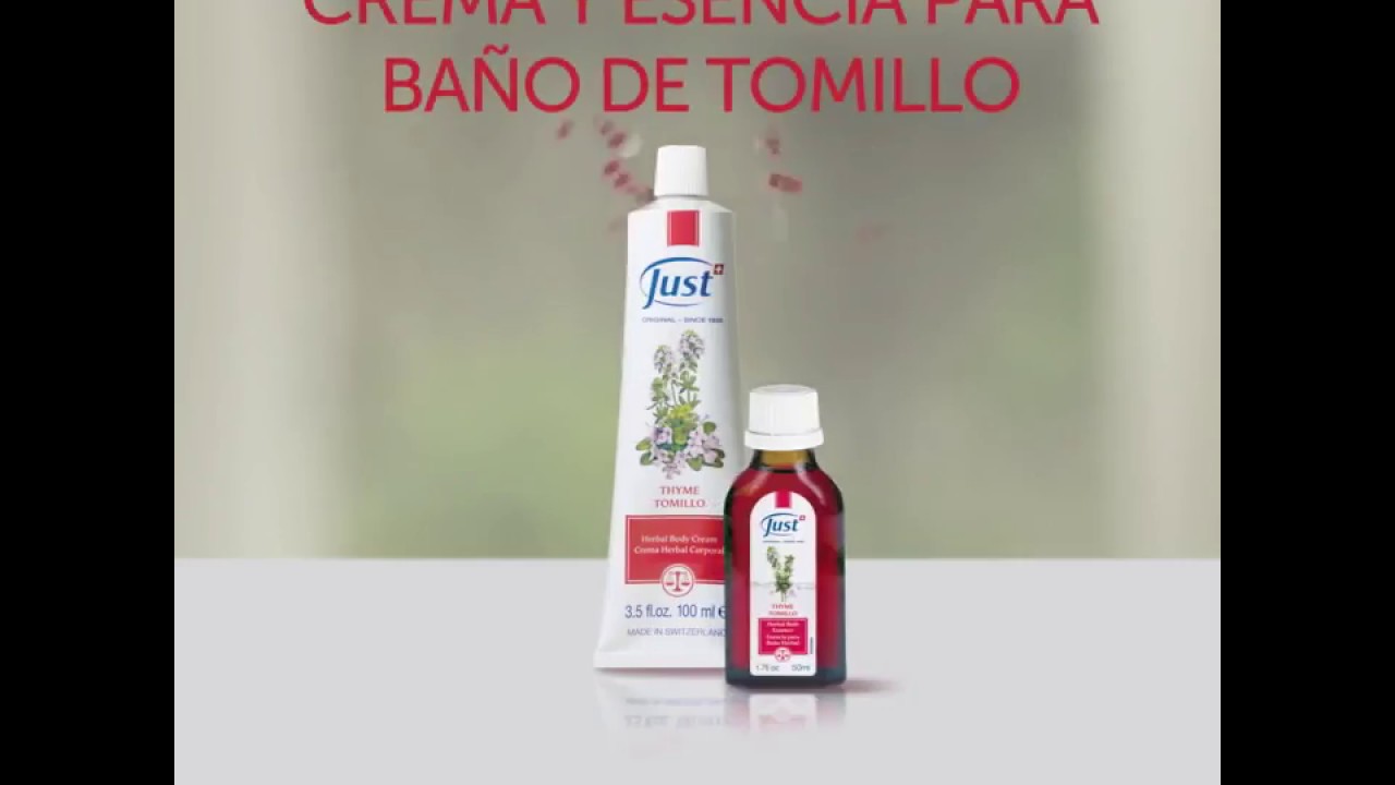 Crema de Tomillo Just - YouTube