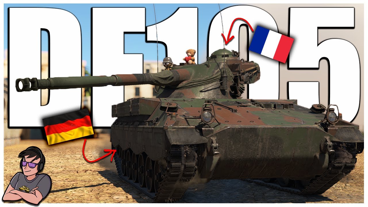 The German-French Hybrid Marder - DF105 - War Thunder - YouTube