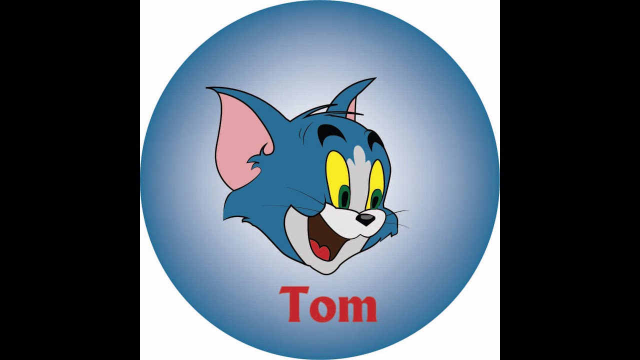 how to draw tom by adobe illustrator - YouTube