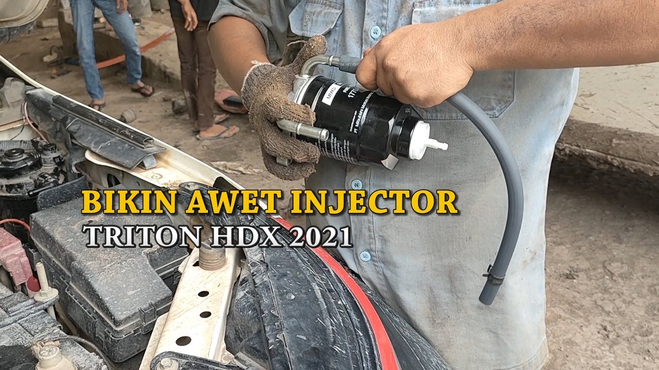 Cara Pasang Filter Solar Ganda Triton HDX 2021 - YouTube