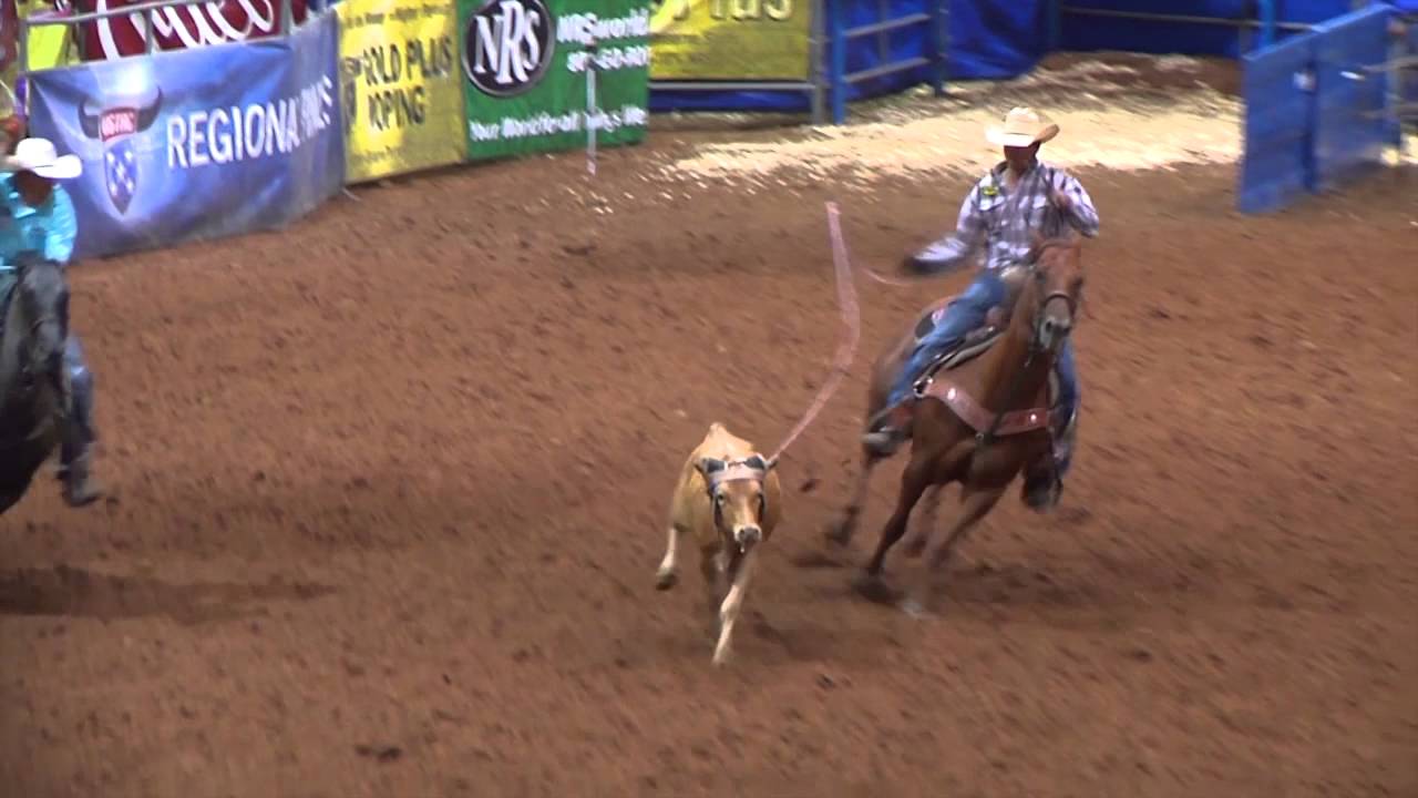 Tony Lama Run of the Roping at the USTRC Southwest Regional Finals 2014 ...
