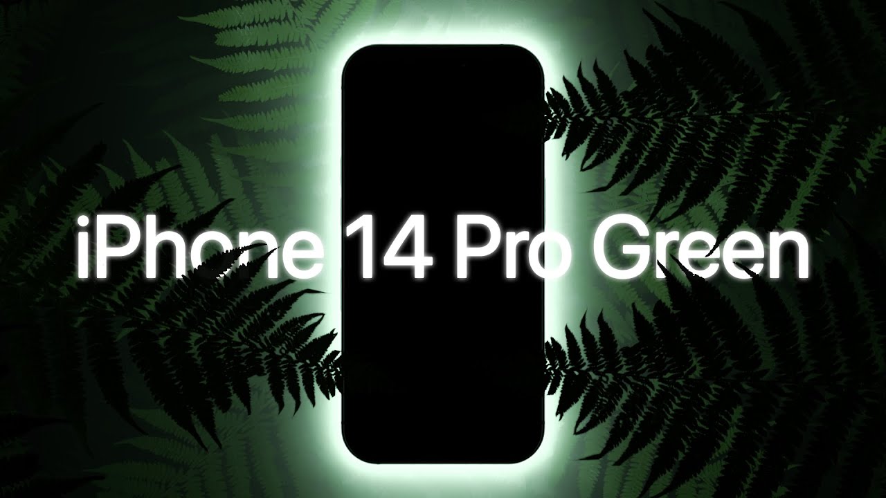 iPhone 14 Pro Green | Going Green | Apple - YouTube