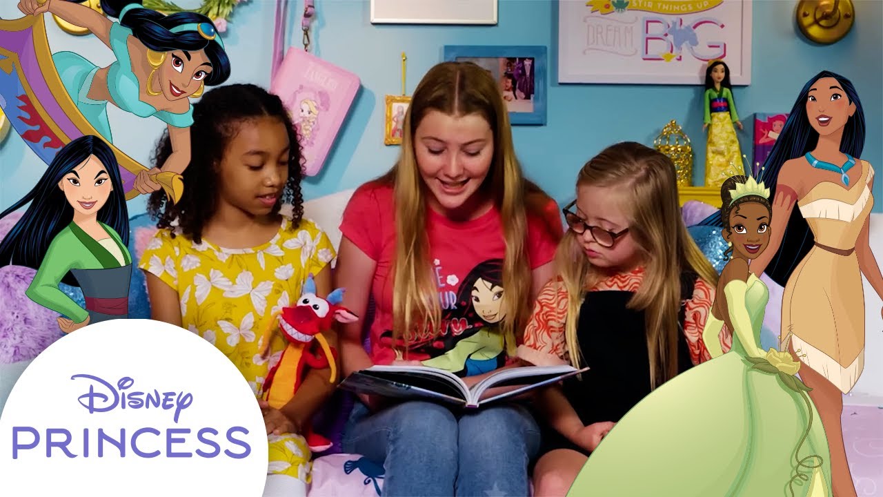 Disney Princess Storytime 👸 📖 | Tiana, Jasmine, & More | Disney ...