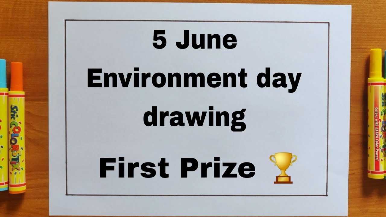 June 5 Environment day drawing competition| World Environment day ...