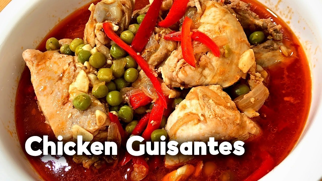 Chicken Guisantes - YouTube
