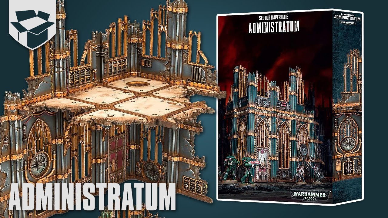 Распаковка - Sector Imperialis Administratum - YouTube