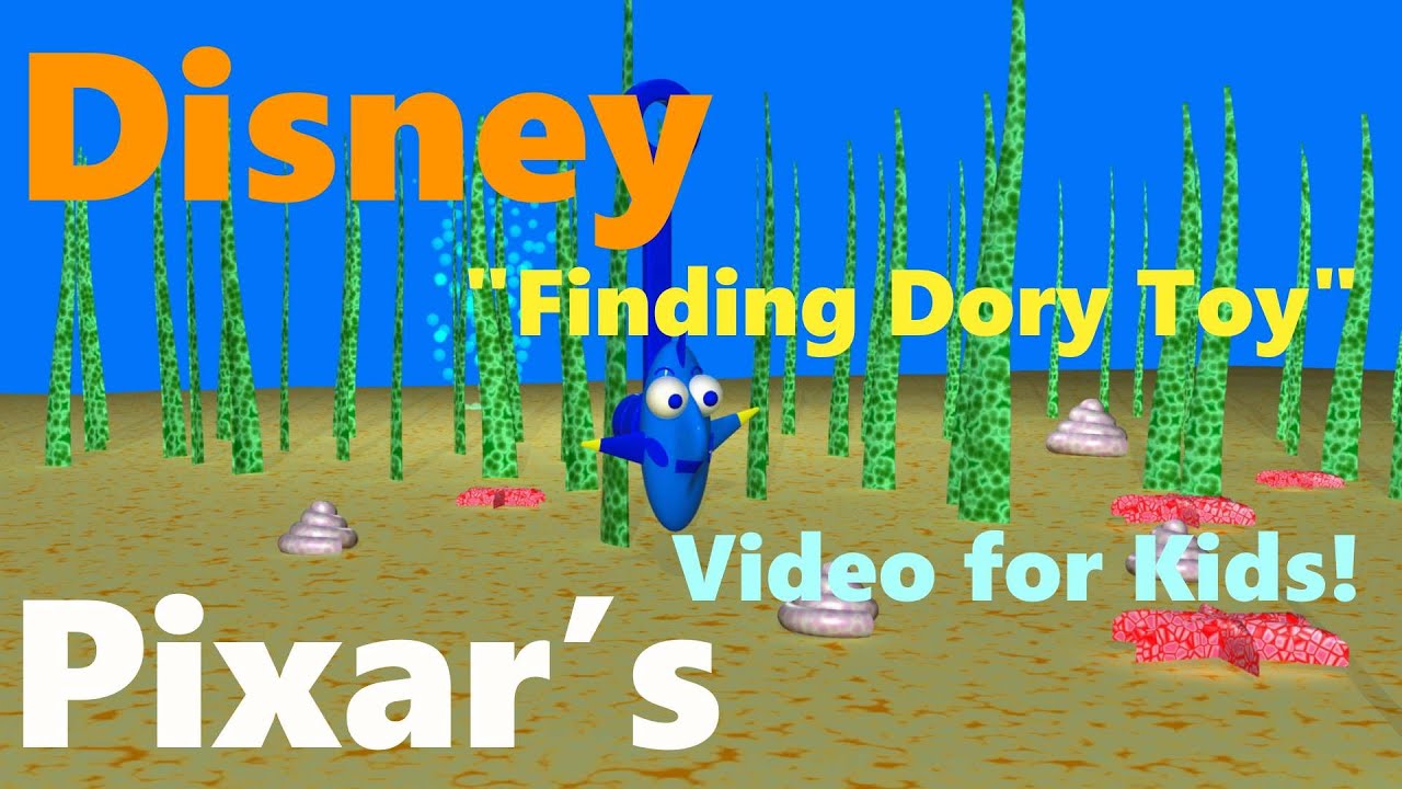 Disney•Pixar’s Finding Dory Toy Video for Kids! | Finding Dory Full ...