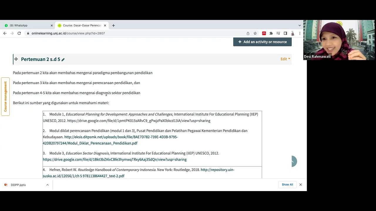 PENJELASAN LMS UNJ - YouTube