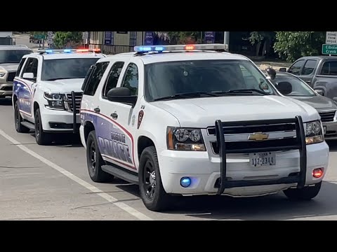Boerne Police Department Vehicles Using Lights Compilation PT2 - YouTube