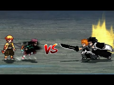 demon slayer tanjiro against zenitsu from the winner? - YouTube