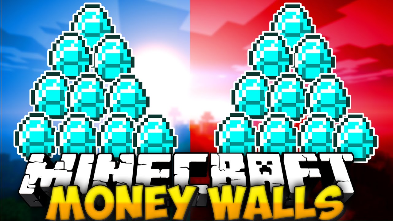 Minecraft Money Walls : Пожертвовал собой #9 - YouTube