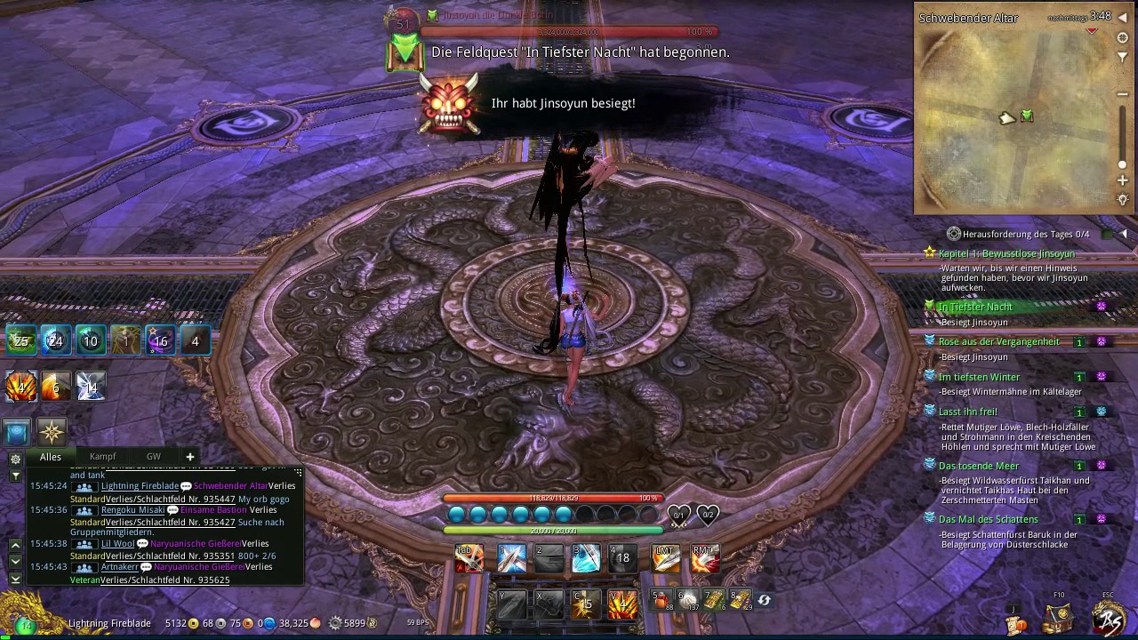 EZ Heaven's Mandate Solo with BM - BNS [EU] - 1006 AP OP Gear - YouTube