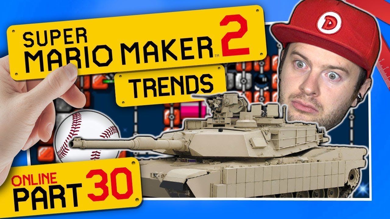SUPER MARIO MAKER 2 ONLINE 👷 #30: Tanooki Baseball, Planetary ...