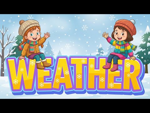 2. Sınıf İngilizce Ünite/Tema 3 / Weather Words 🌦️ Hava Durumu | Çocuklar İçin İngilizce