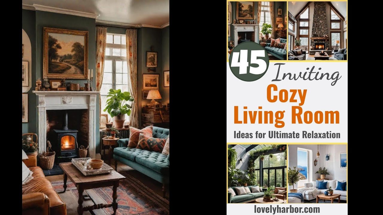 45 Warm Inviting Cozy Living Room Ideas for Ultimate Relaxation - YouTube