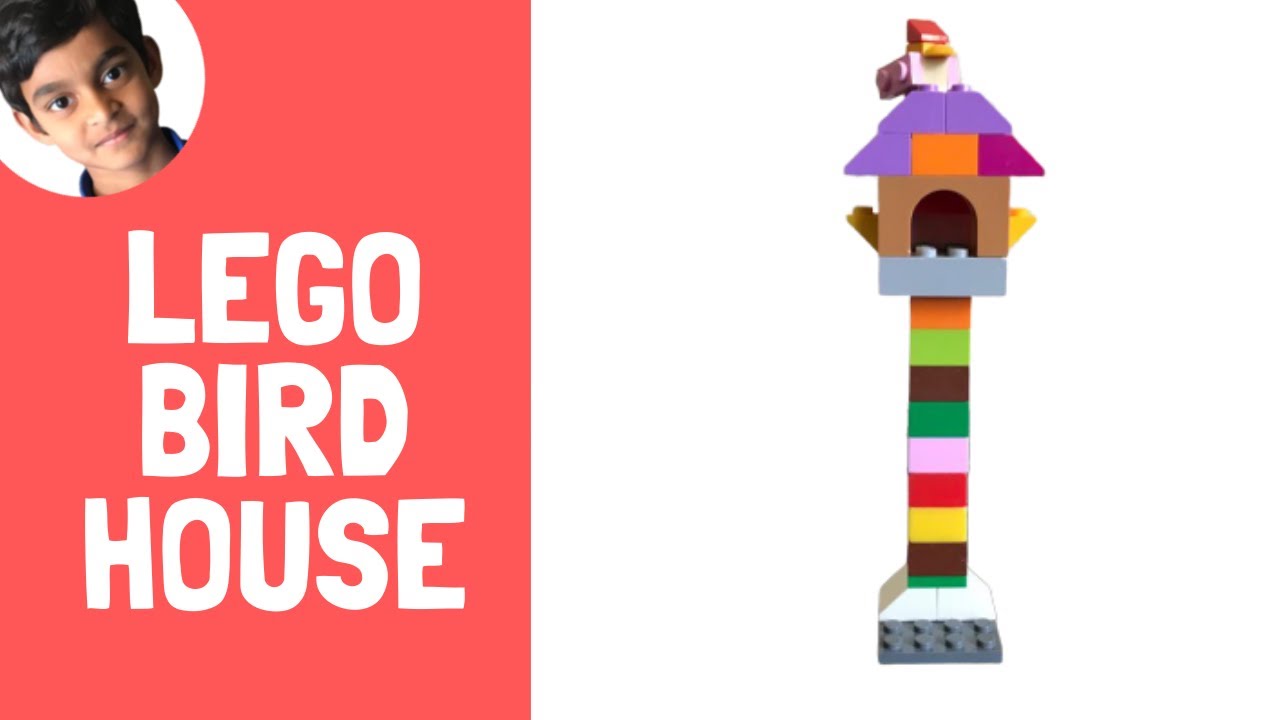 How to make easy LEGO Bird house - YouTube