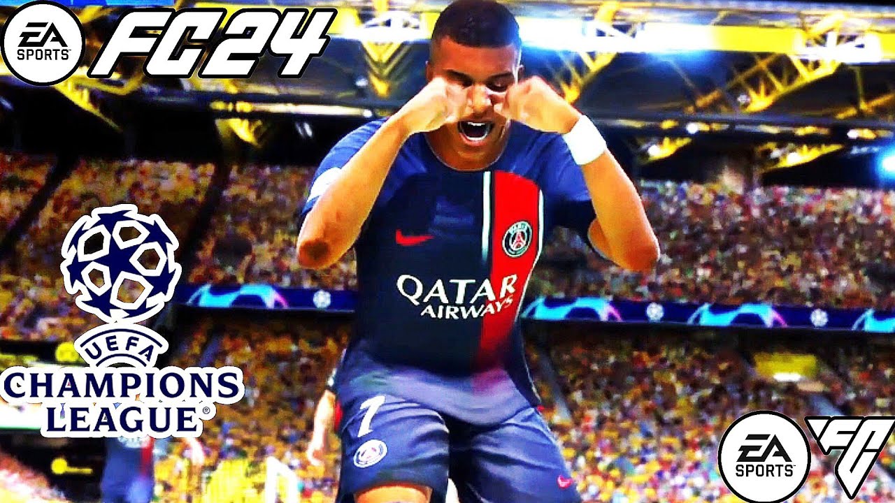 FC24 | DORTMUND & PSG | UEFA Champions League 23/24 - Group Stage | EA ...