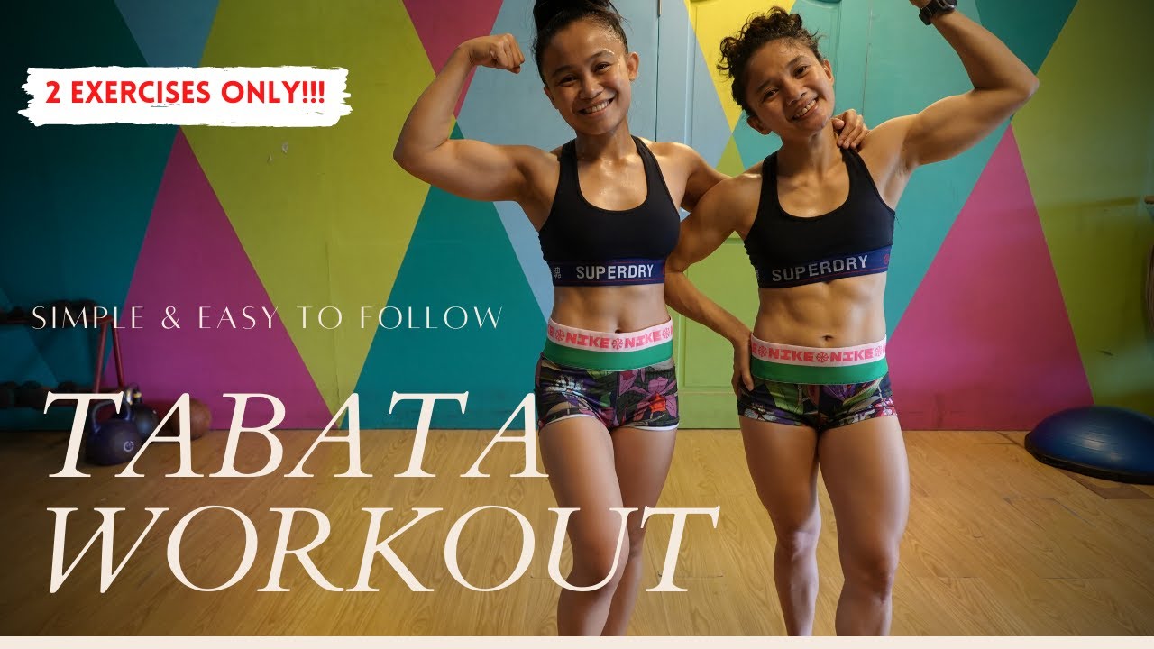 TABATA WORKOUT | Bodyweight TABATA Workout | Easy TABATA Workout ...
