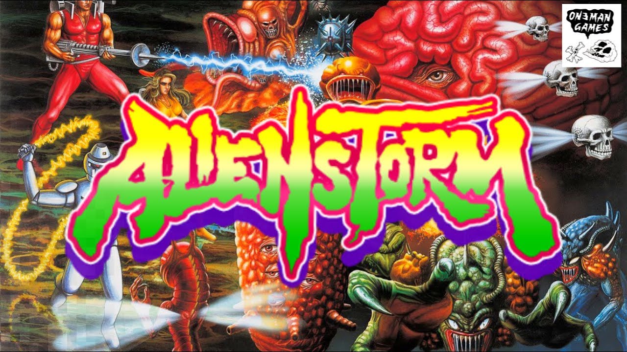 [Alien Storm] Sega Mega Drive Longplay/Walkthrough - on3mangames - YouTube
