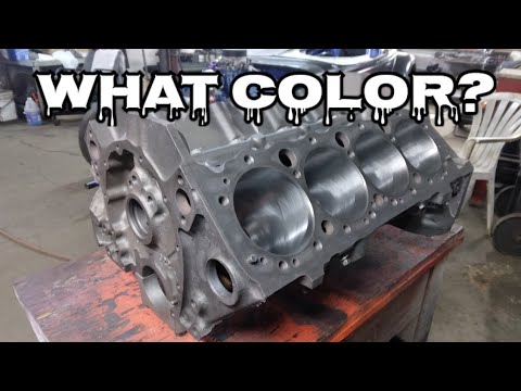 PAINTING A SBC BLOCK - YouTube