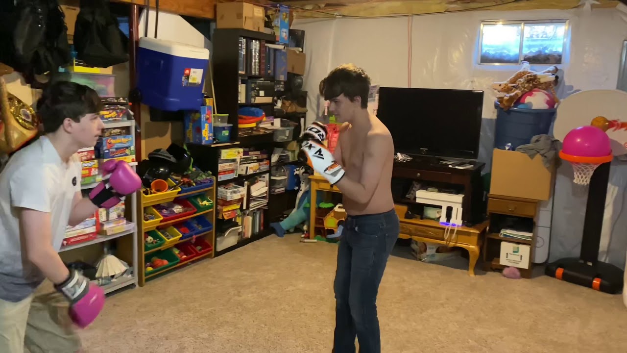 Jacob A vs Noah G Boxing - YouTube