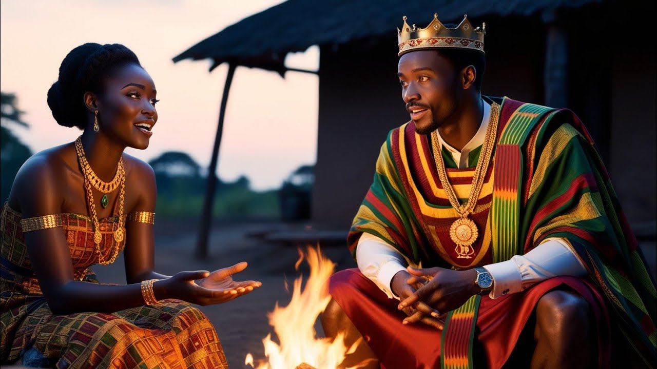 Her enchanting voice that made the prince fall deeply in love with her ...