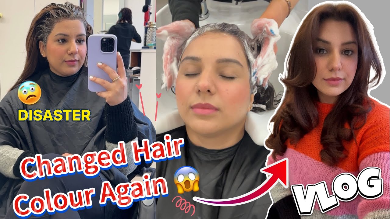 Changing my HAIR COLOUR after a “DISASTER” 😱😂 | For 3rd *TIME* in 3 ...