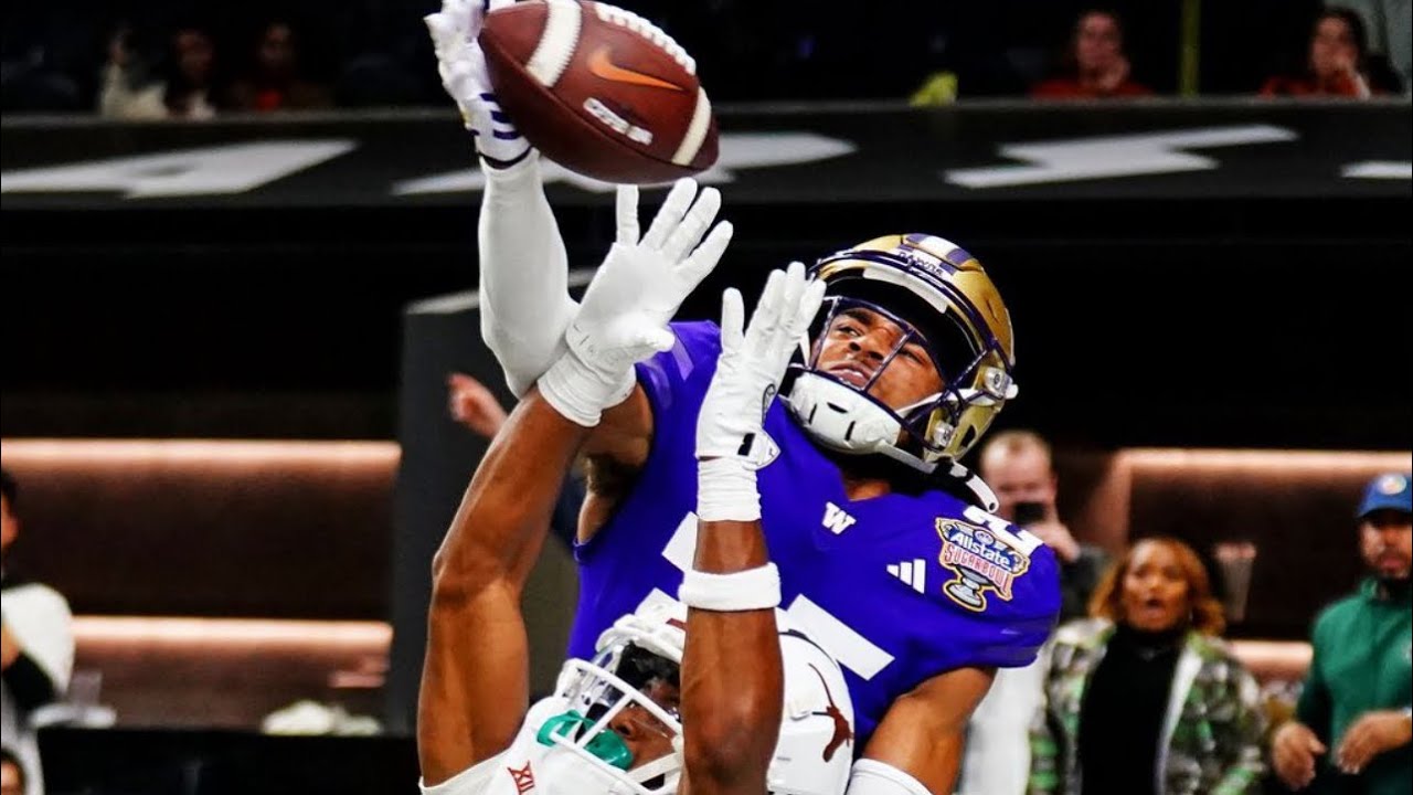 Washington Huskies CB #25 Elijah Jackson 2023-24 Season Highlights ...