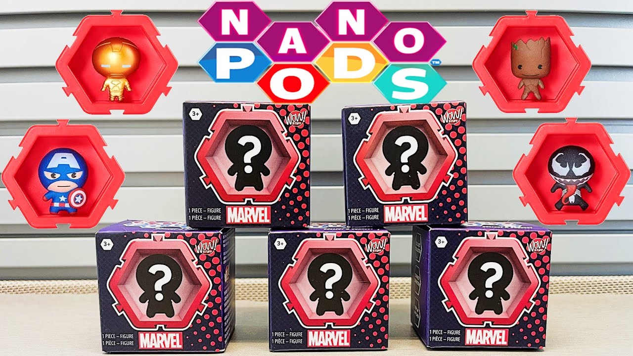 (No Talking) Unboxing Nano Pods Marvel Edition! | ASMR - YouTube